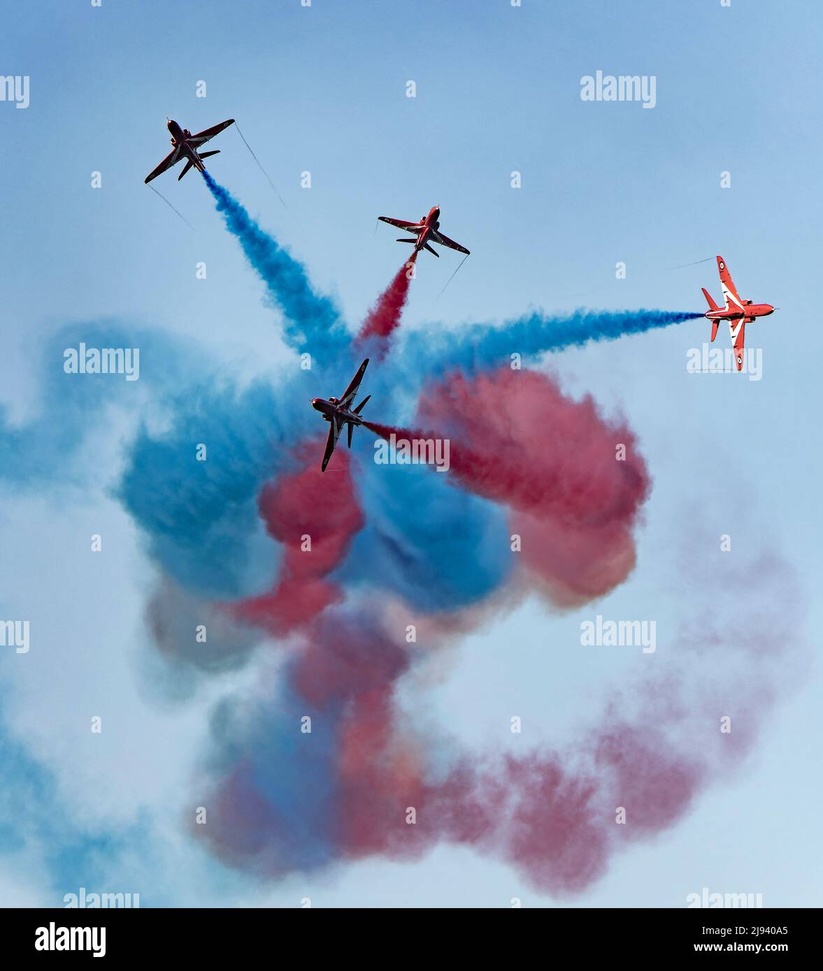 RAF Red Arrows Stock Photo - Alamy
