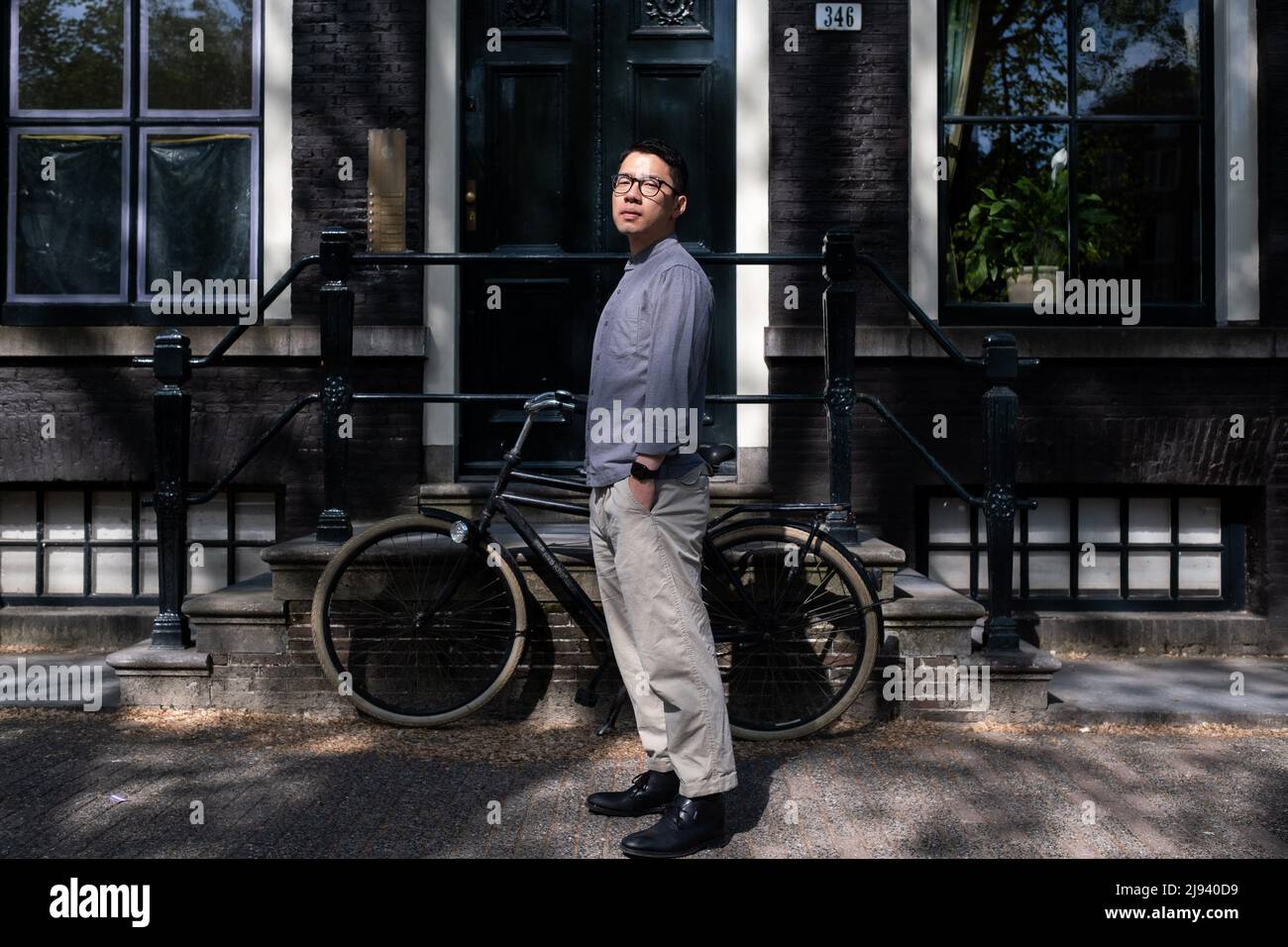 Netherlands, Amsterdam, 2022-05-15. Portrait of Nathan Law, former ...