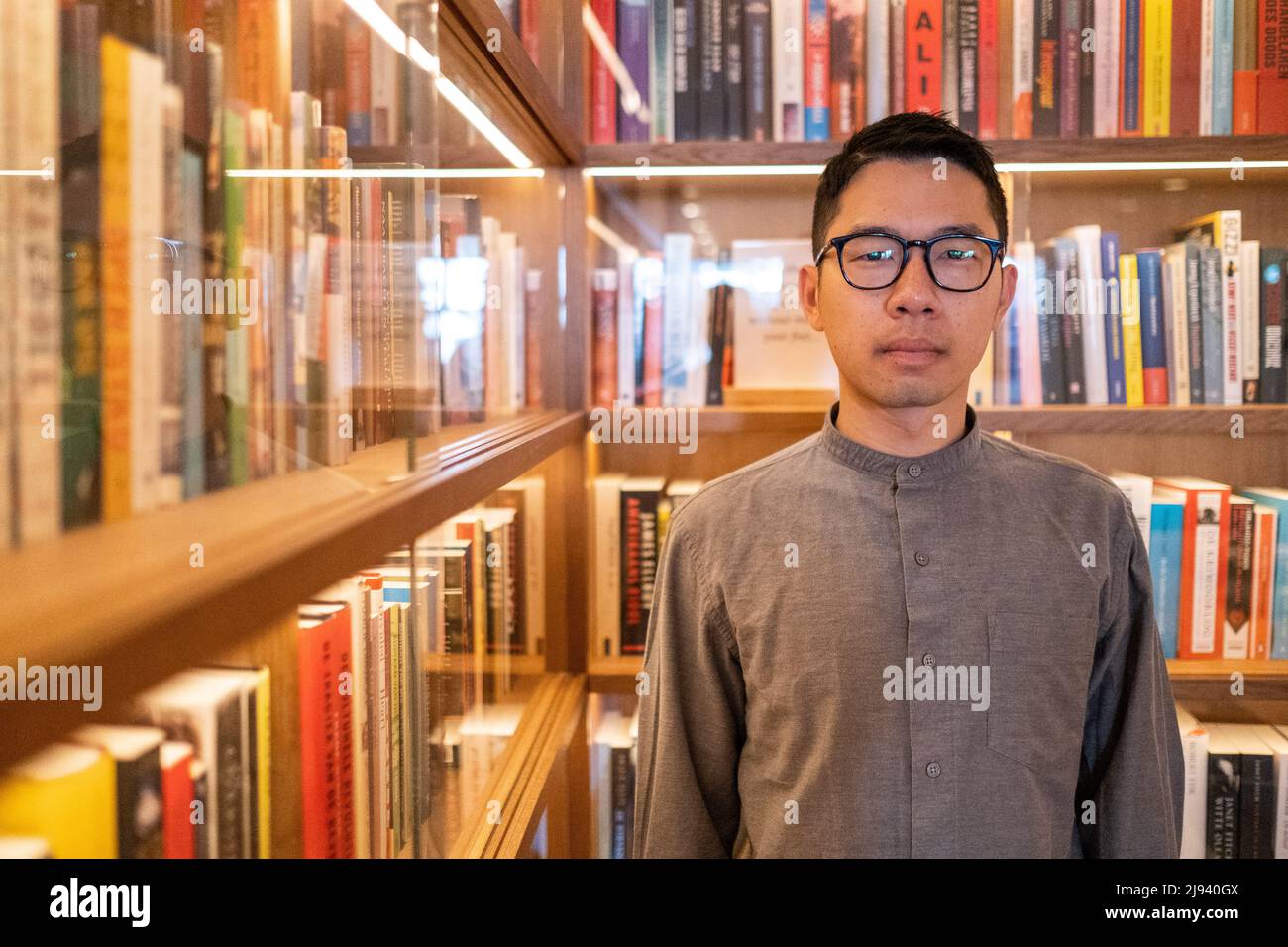 Netherlands, Amsterdam, 2022-05-15. Portrait of Nathan Law, former ...