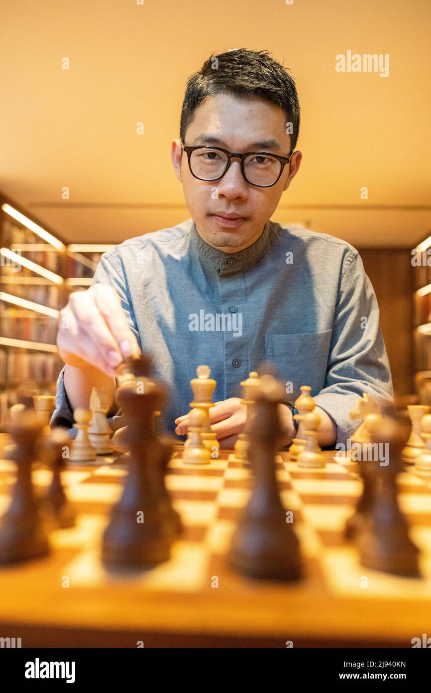 Netherlands, Amsterdam, 2022-05-15. Portrait of Nathan Law, former ...