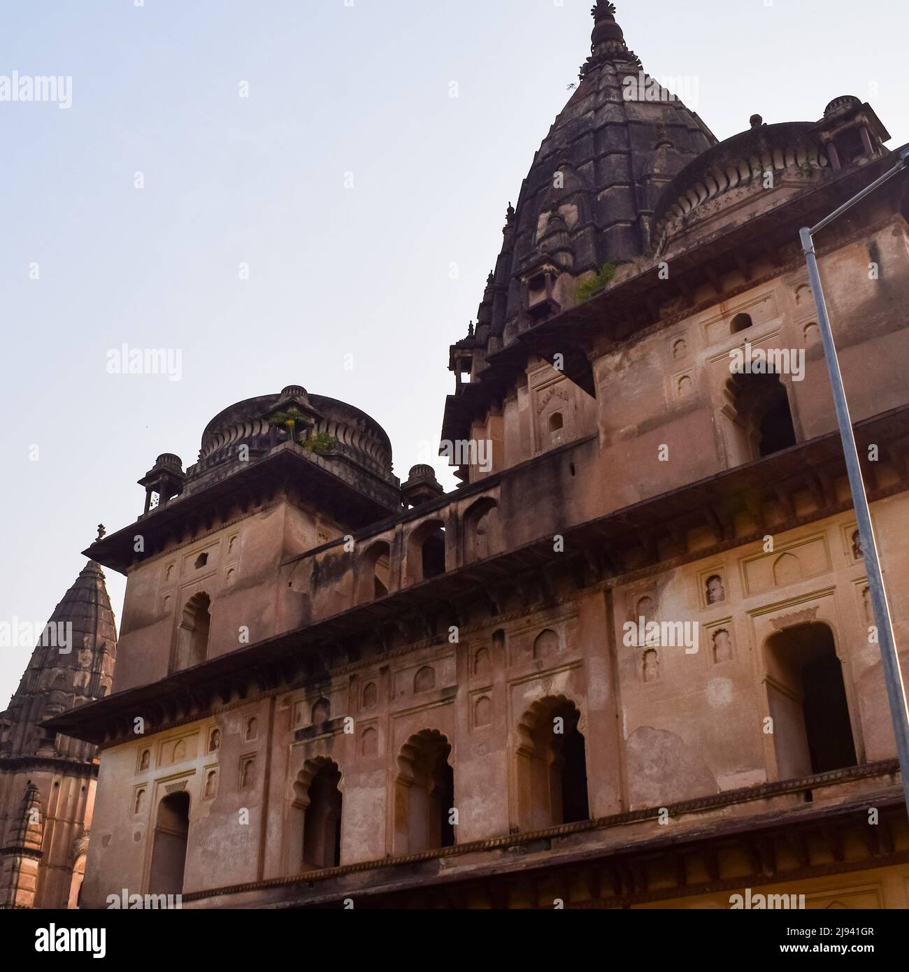 Morning View of Royal Cenotaphs (Chhatris) of Orchha, Madhya Pradesh ...