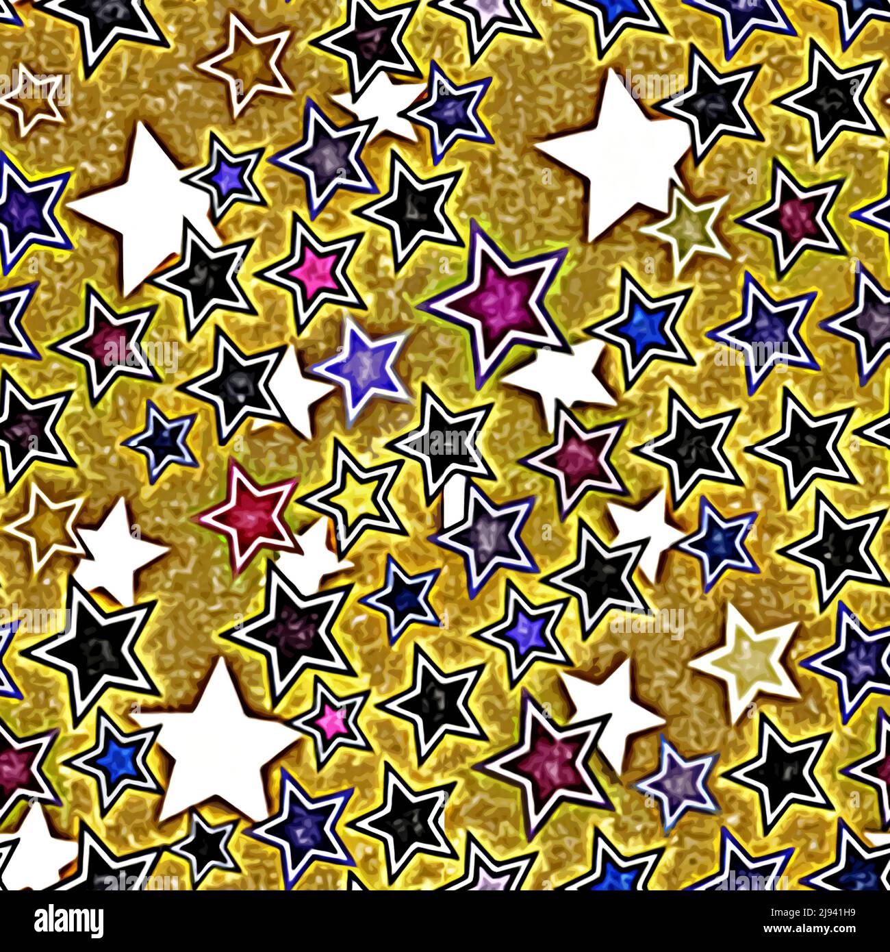 Textile and wallpaper patterns. A printable digital illustration work ...