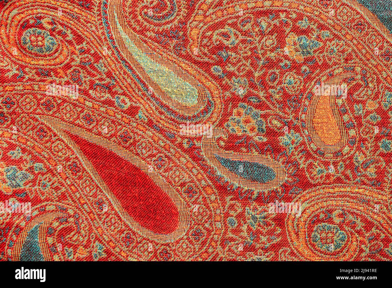 Vintage paisley wallpaper seamless hi-res stock photography and images ...