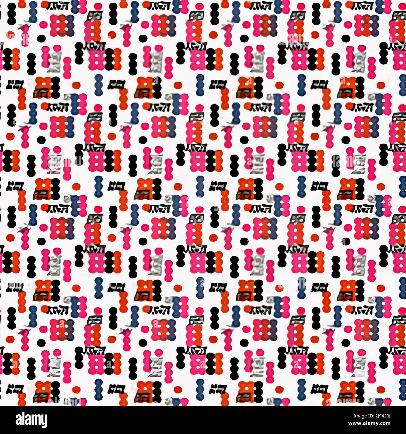 Textile and wallpaper patterns. A printable digital illustration work ...