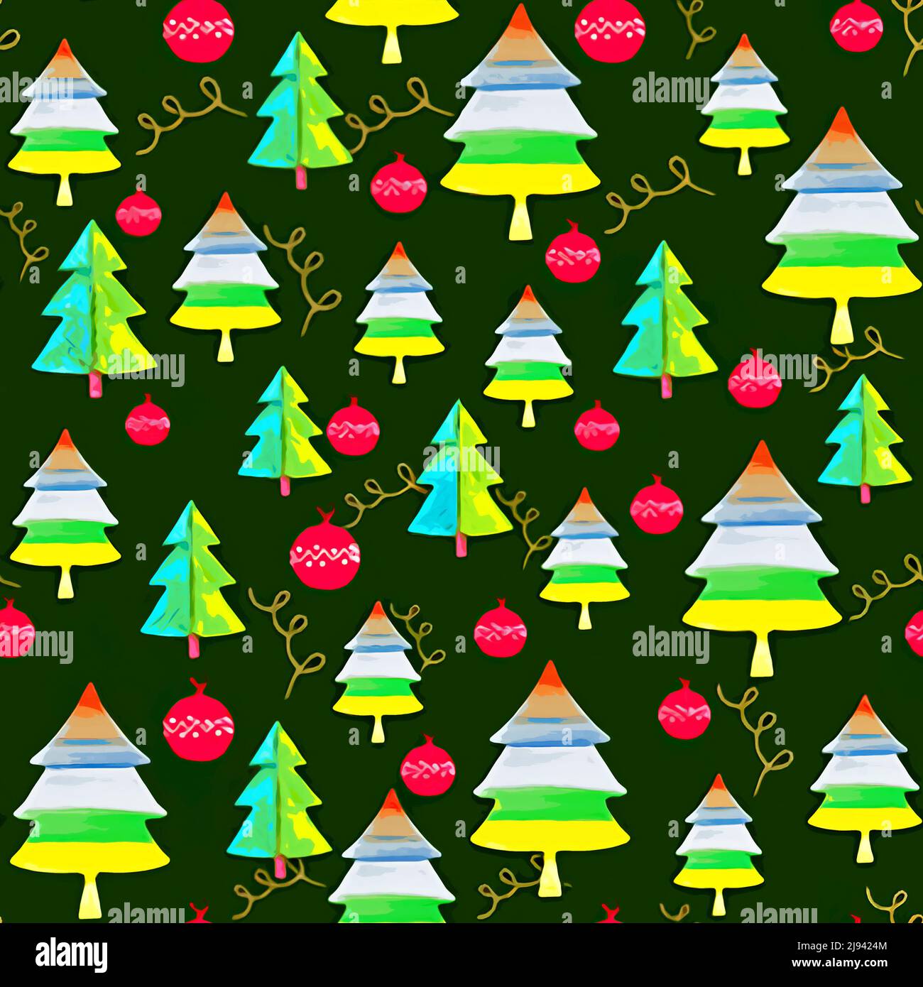 Textile and wallpaper patterns. A printable digital illustration work ...