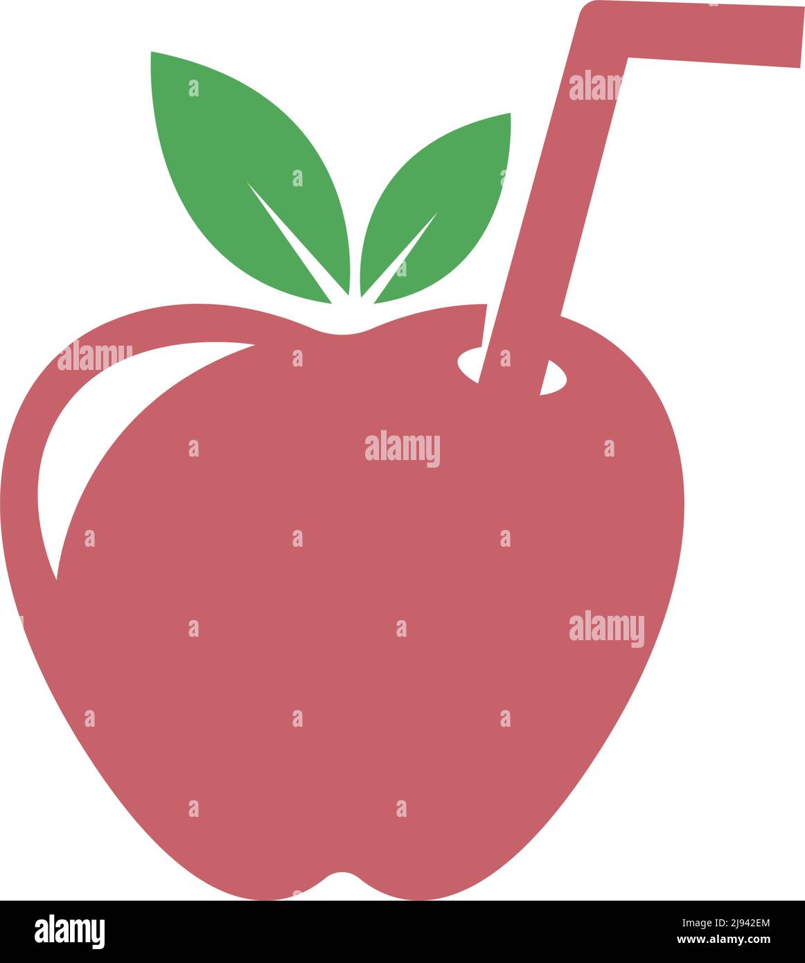 Apple icon logo design illustration template vector Stock Vector Image ...
