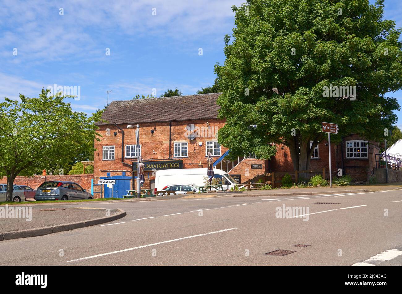Local village pub in Breaston, UK Stock Photo - Alamy