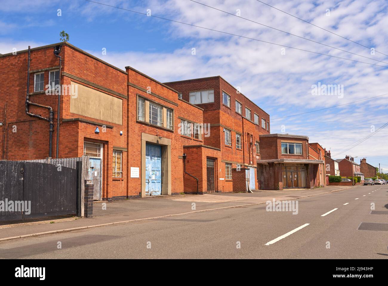 Old disused factory in Breaston, UK Stock Photo - Alamy