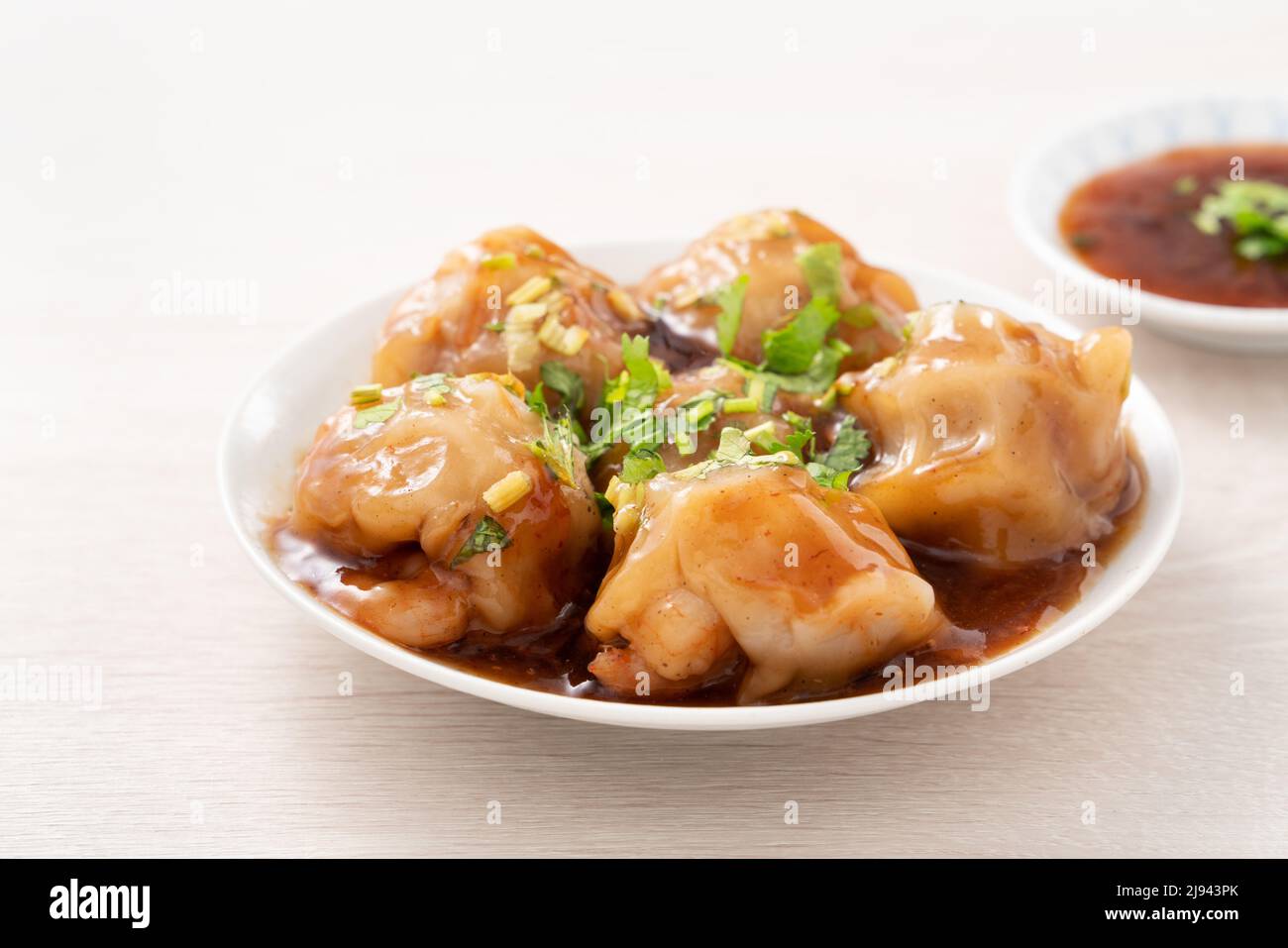 Close up of Bawan (Ba wan), Taiwanese meatball delicacy, delicious ...