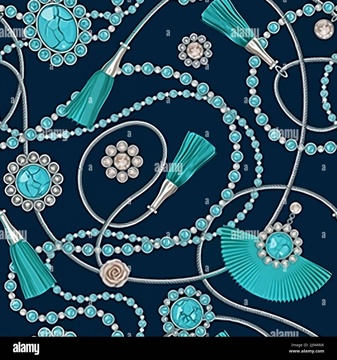 Textile and wallpaper patterns. A printable digital illustration work ...