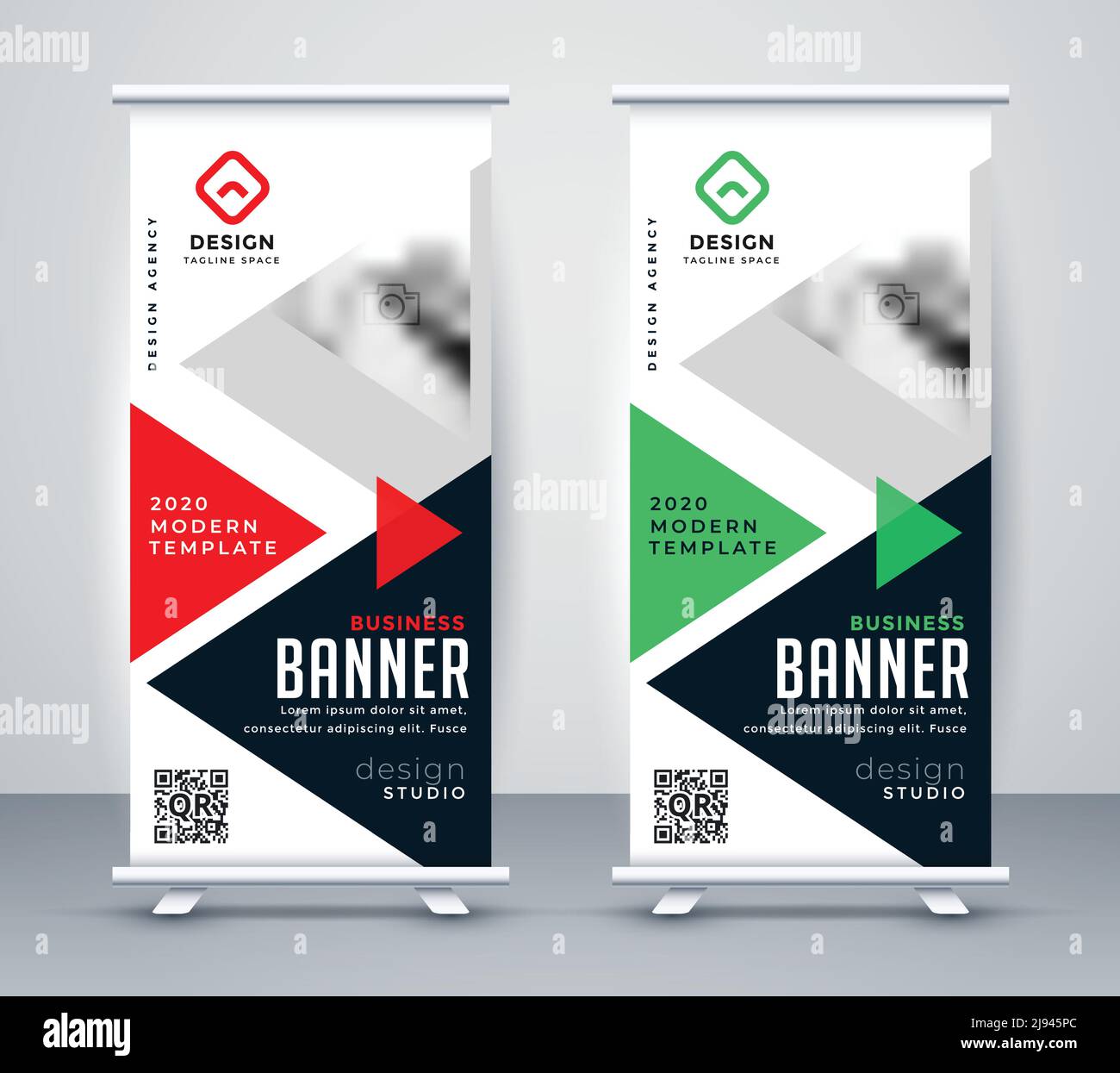 Standee banner Stock Vector Images - Alamy