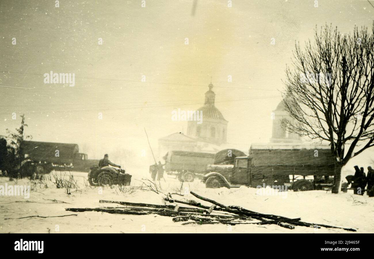 German soldiers ww2 snow hi-res stock photography and images - Alamy