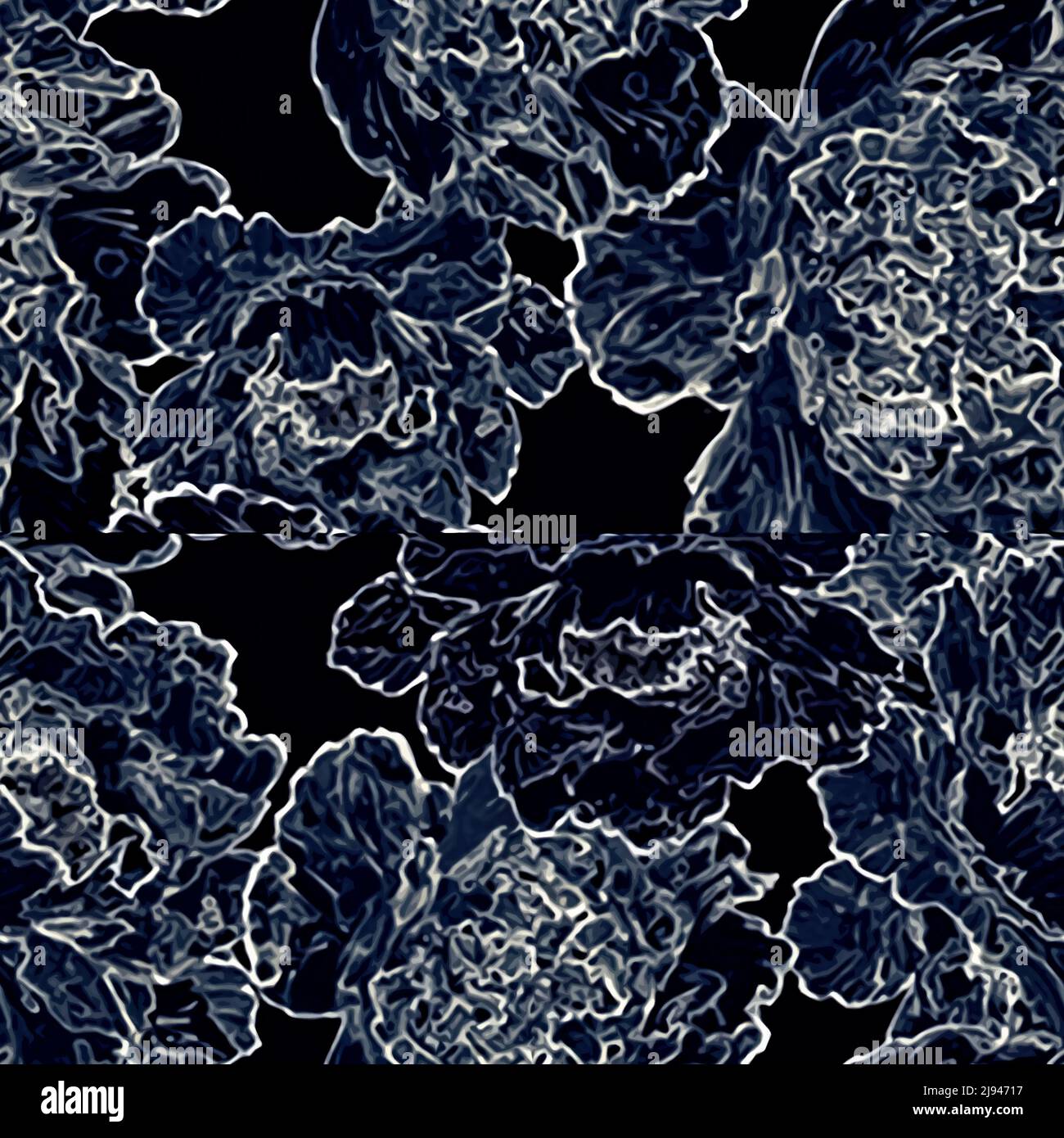 Textile and wallpaper patterns. A printable digital illustration work ...