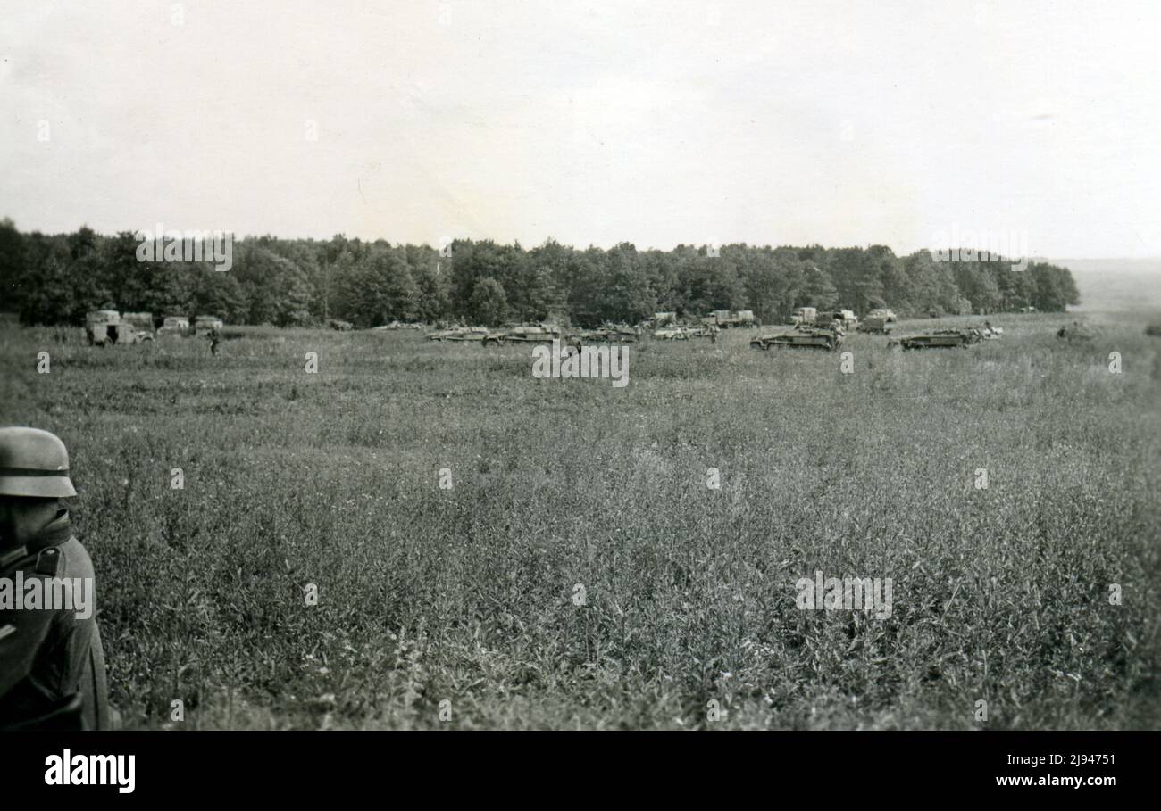 WWII WW2 german soldiers invades URSS - 5 july 1943, wehrmacht ...