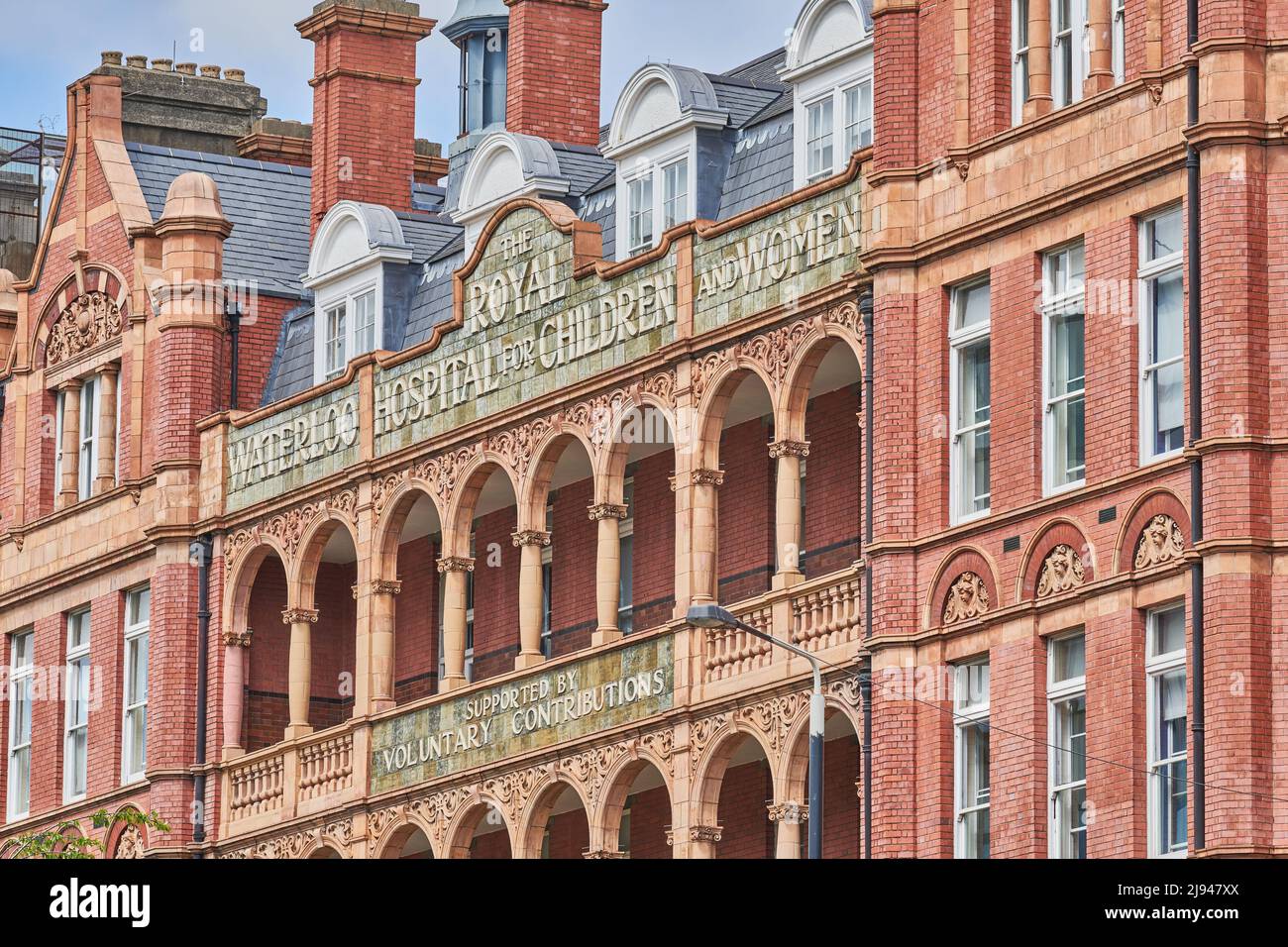 The former Royal Waterloo hospital for children and women, London ...