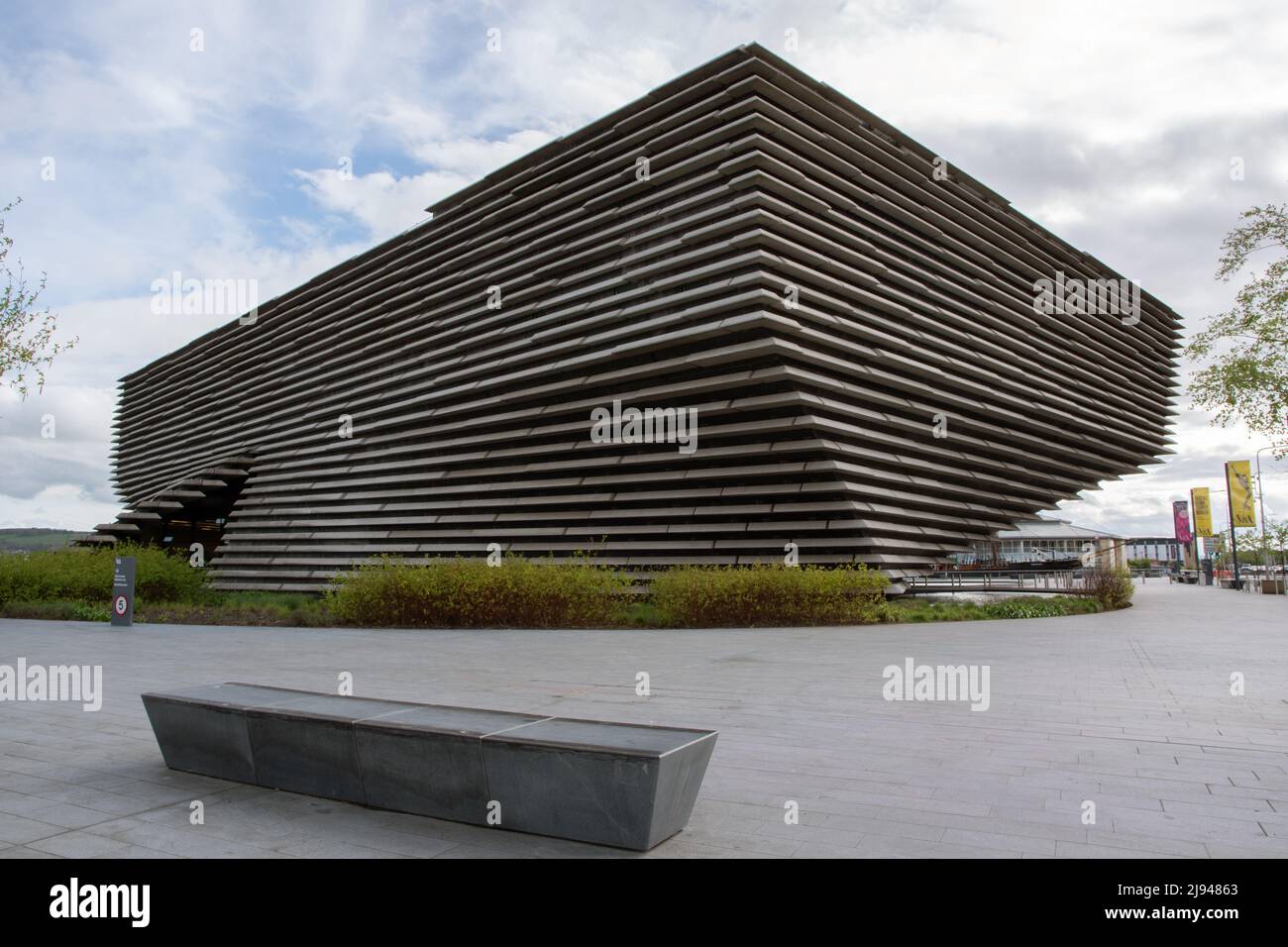 The V&A Dundee Central Waterfront Stock Photo - Alamy