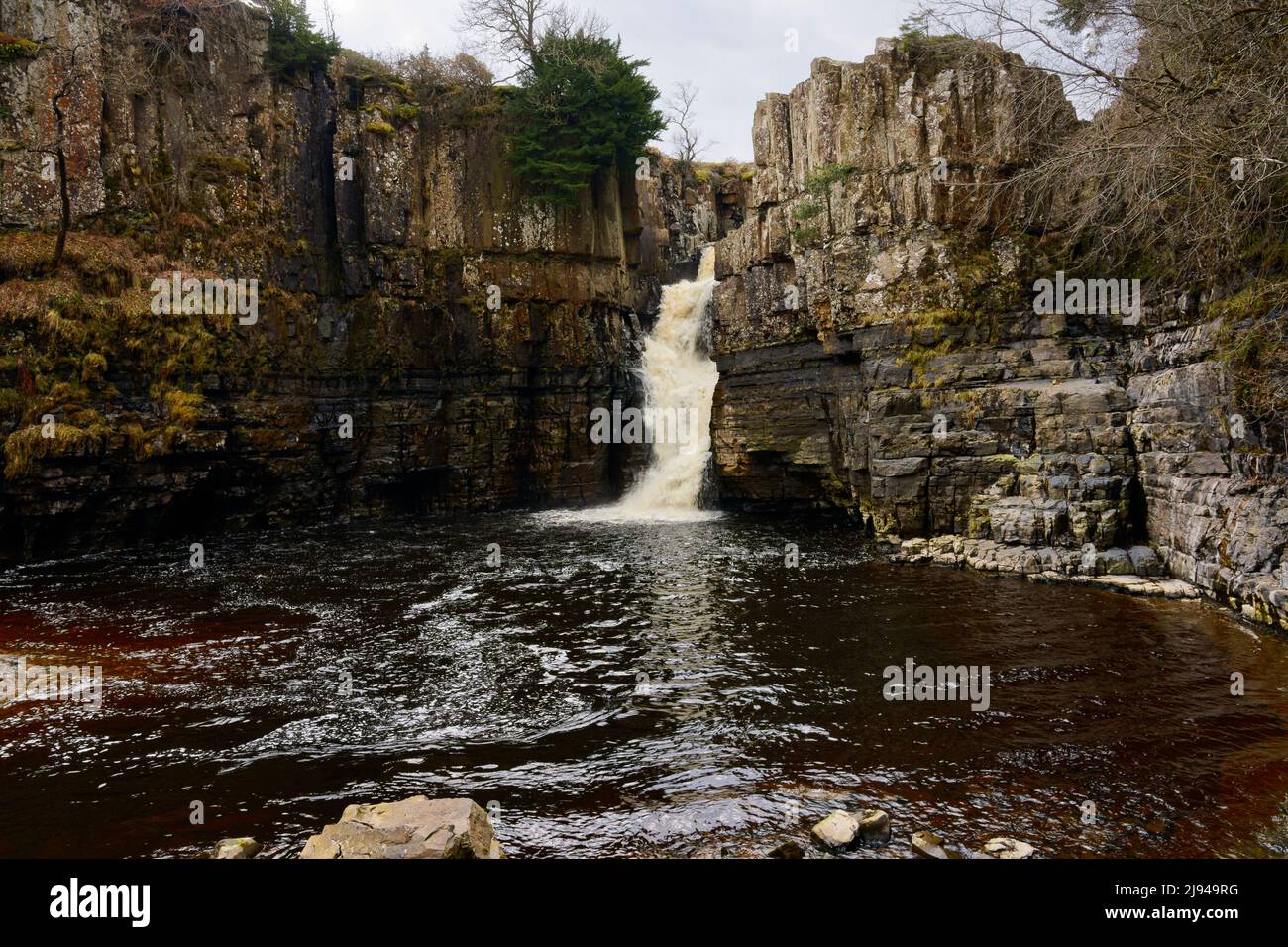 High force falls, county durham hi-res stock photography and images - Alamy
