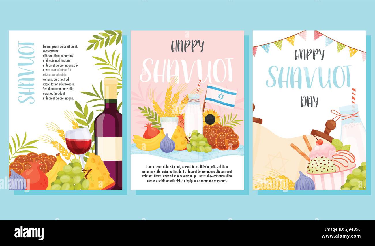 Happy Shavuot day Stock Vector Image & Art - Alamy