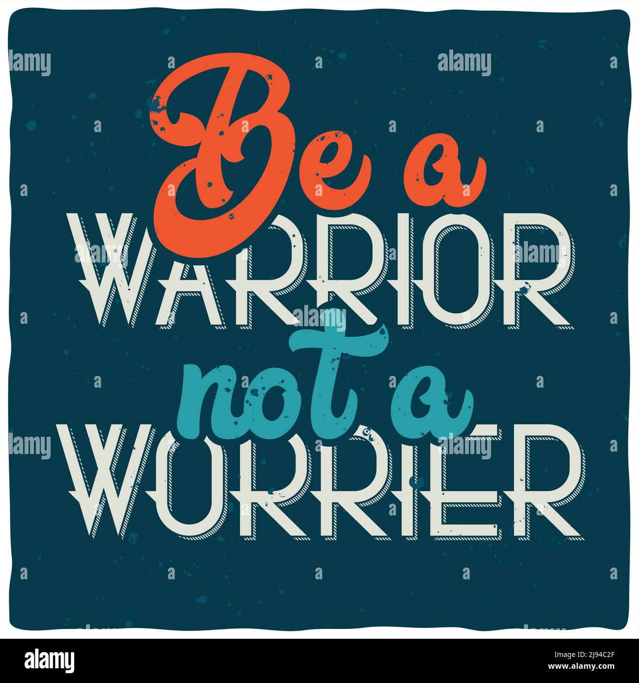 Motivational poster. Inspirational quote design Stock Vector Image ...