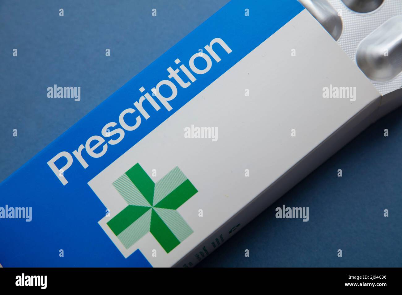 OXFORD, UK - May 2022: NHS medical prescription packaging from the UK ...