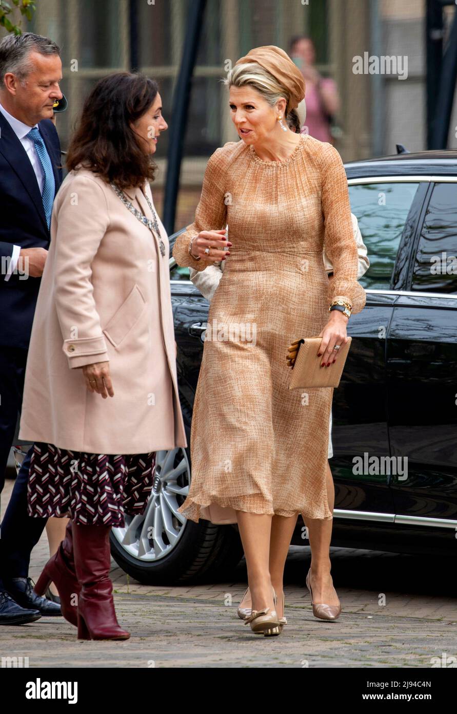 Queen Maxima of The Netherlands arrives at Artis in Amsterdam, on May ...