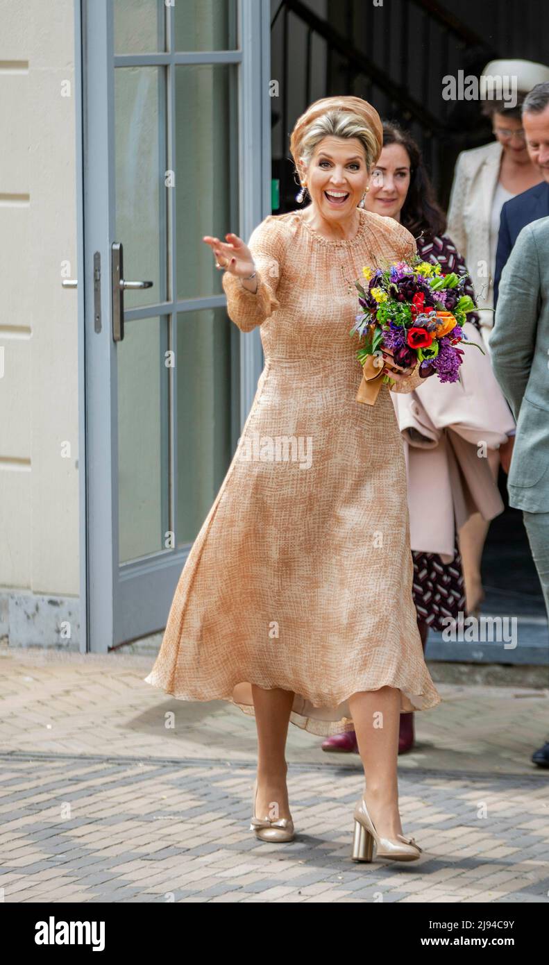 Amsterdam, Niederlande. 10th May, 2022. Queen Maxima of The Netherlands ...