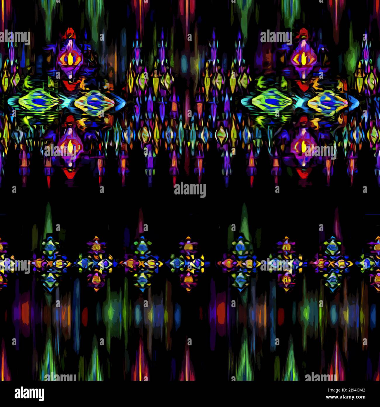 Textile and wallpaper patterns. A printable digital illustration work ...