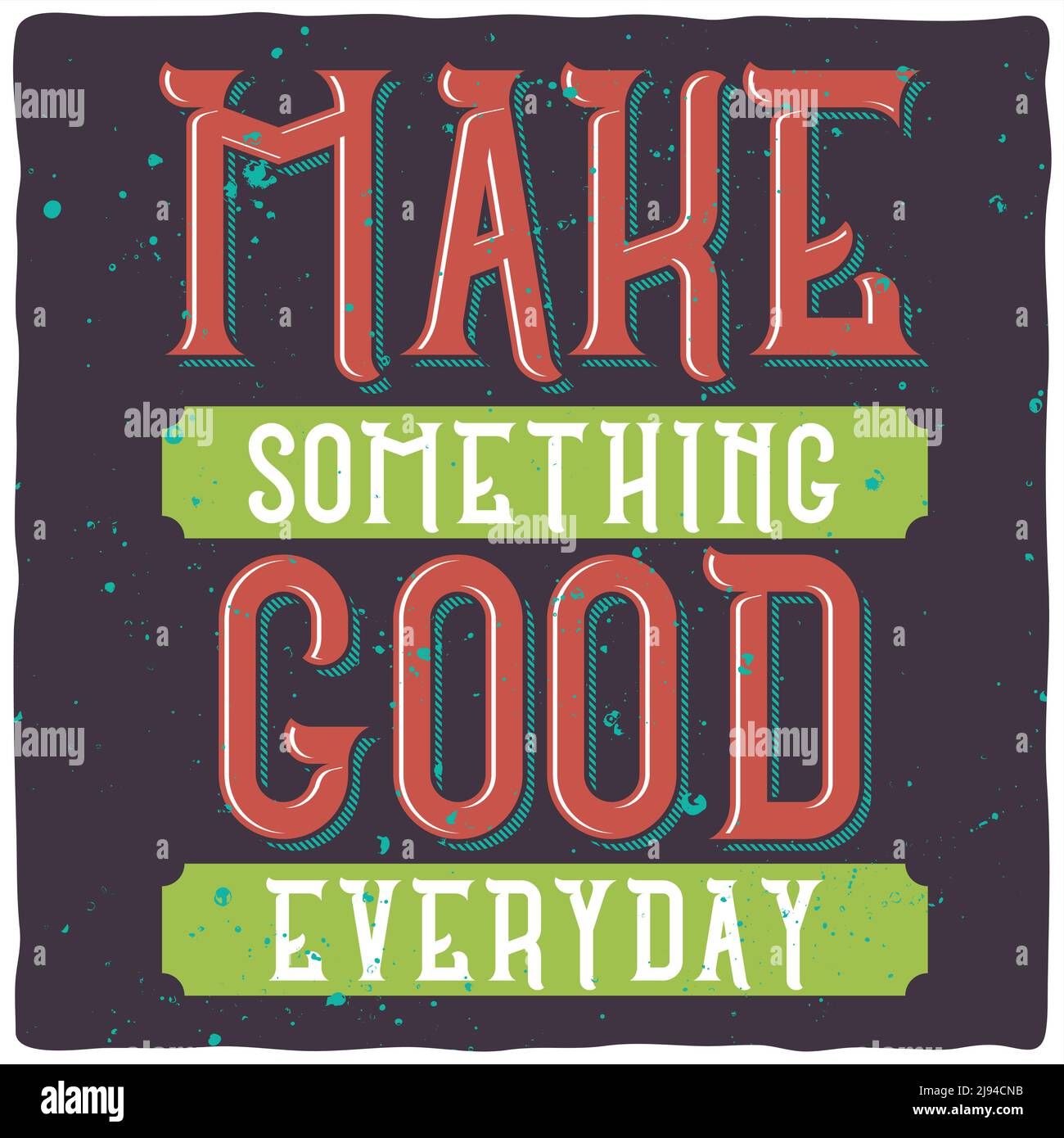 Motivational poster. Inspirational quote design Stock Vector Image ...