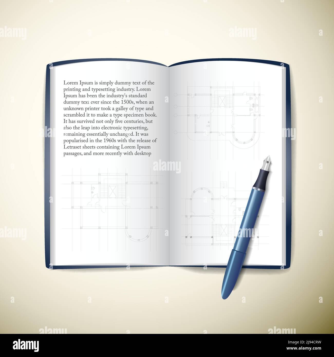 Engineering drawings technology Stock Vector Images - Alamy