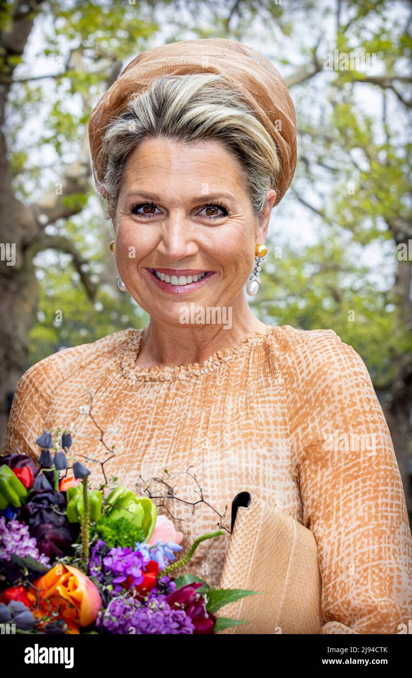 Amsterdam, Niederlande. 10th May, 2022. AMSTERDAM - Queen Maxima of The ...