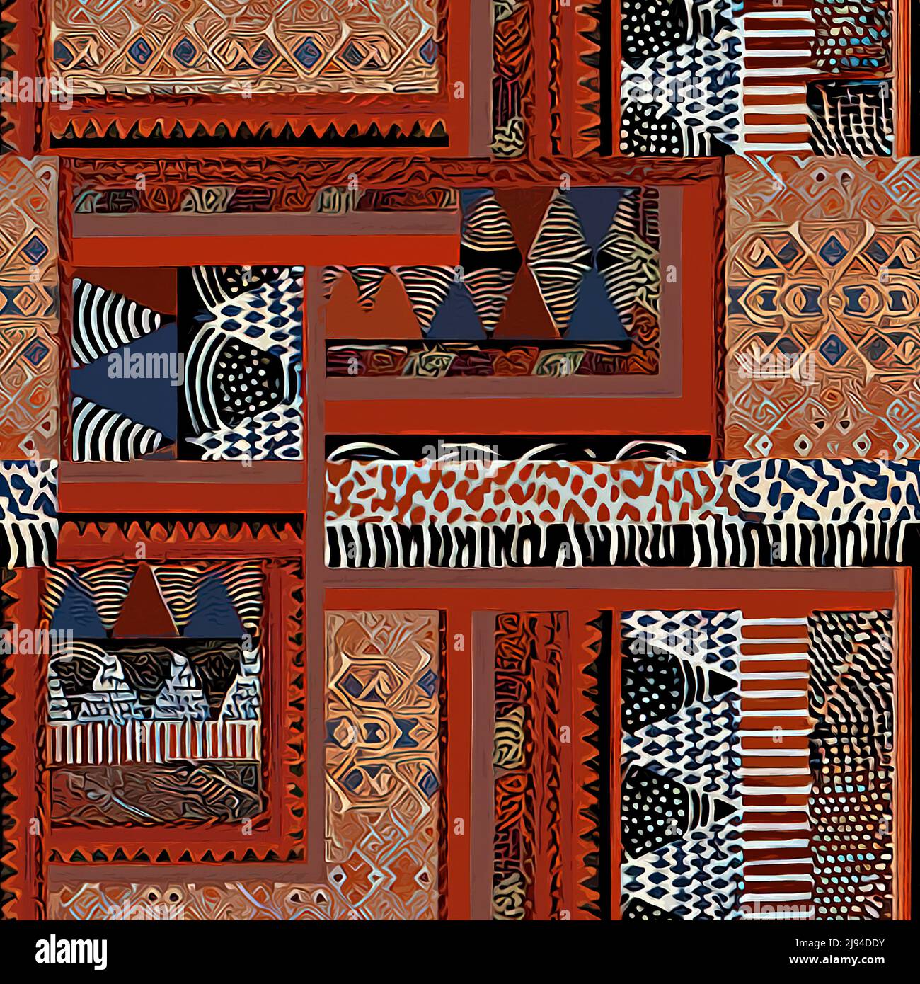 Textile and wallpaper patterns. A printable digital illustration work ...