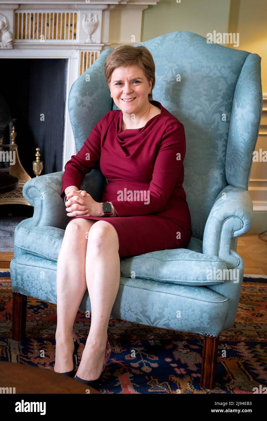 Michelle o’neill nicola sturgeon hi-res stock photography and images ...