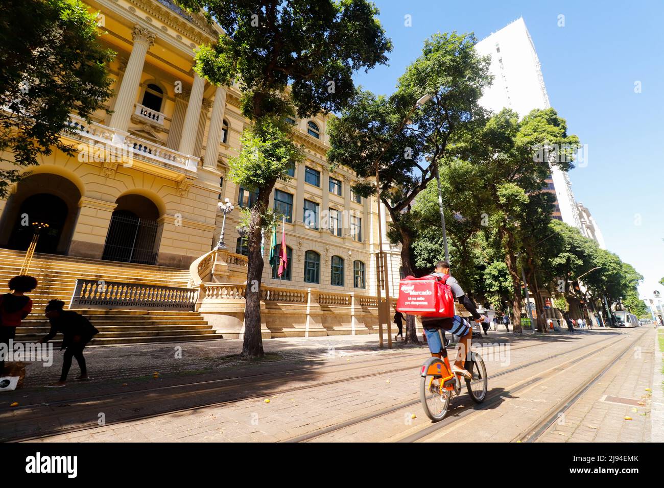 Brazil rio de janeiro national library hi-res stock photography and ...