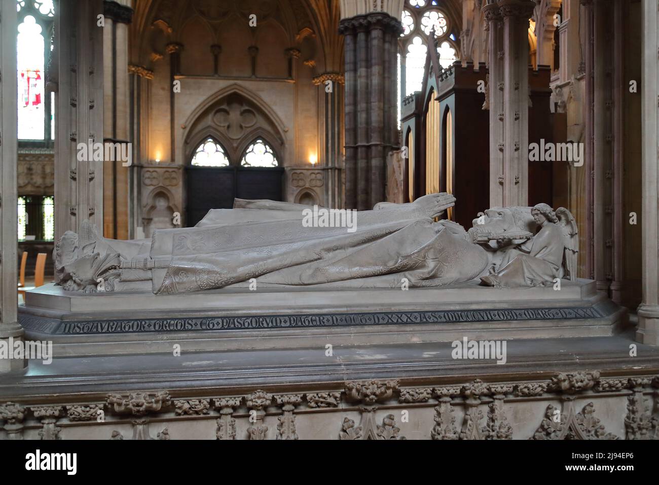 Tomb of Christopher Wordsworth, Bishop of Lincoln, Lincoln Cathedral ...