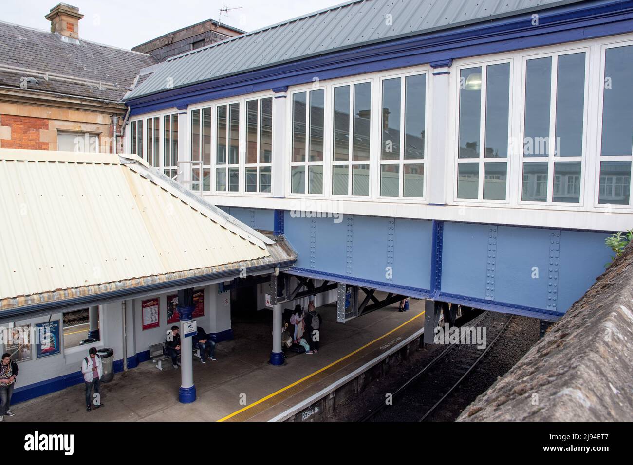 Dundee Railway Station former Tay Bridge Station buildings Stock Photo ...