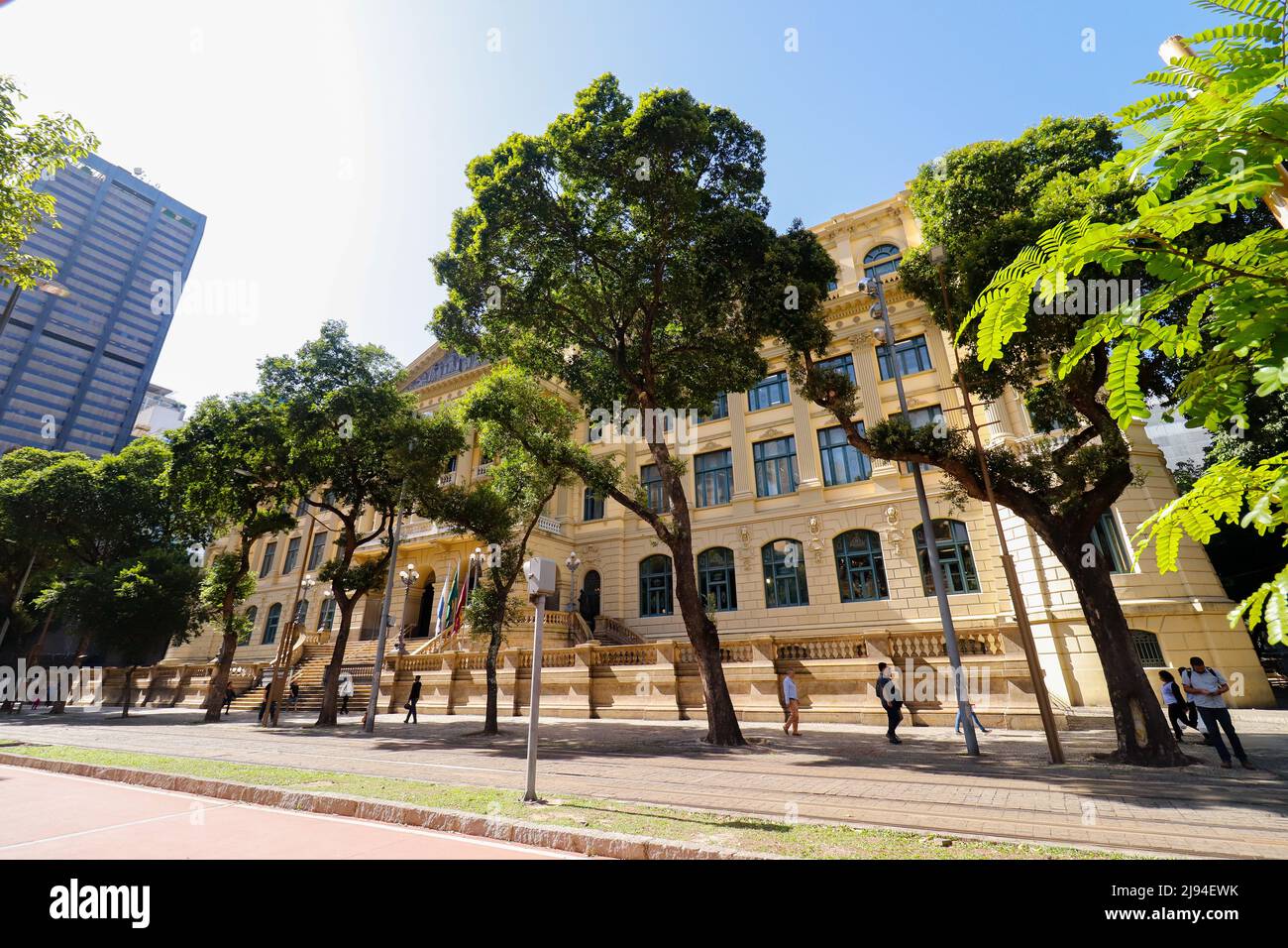 Brazil rio de janeiro national library hi-res stock photography and ...