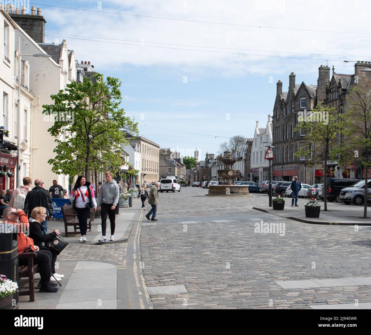 Market Street St Andrews Stock Photo - Alamy