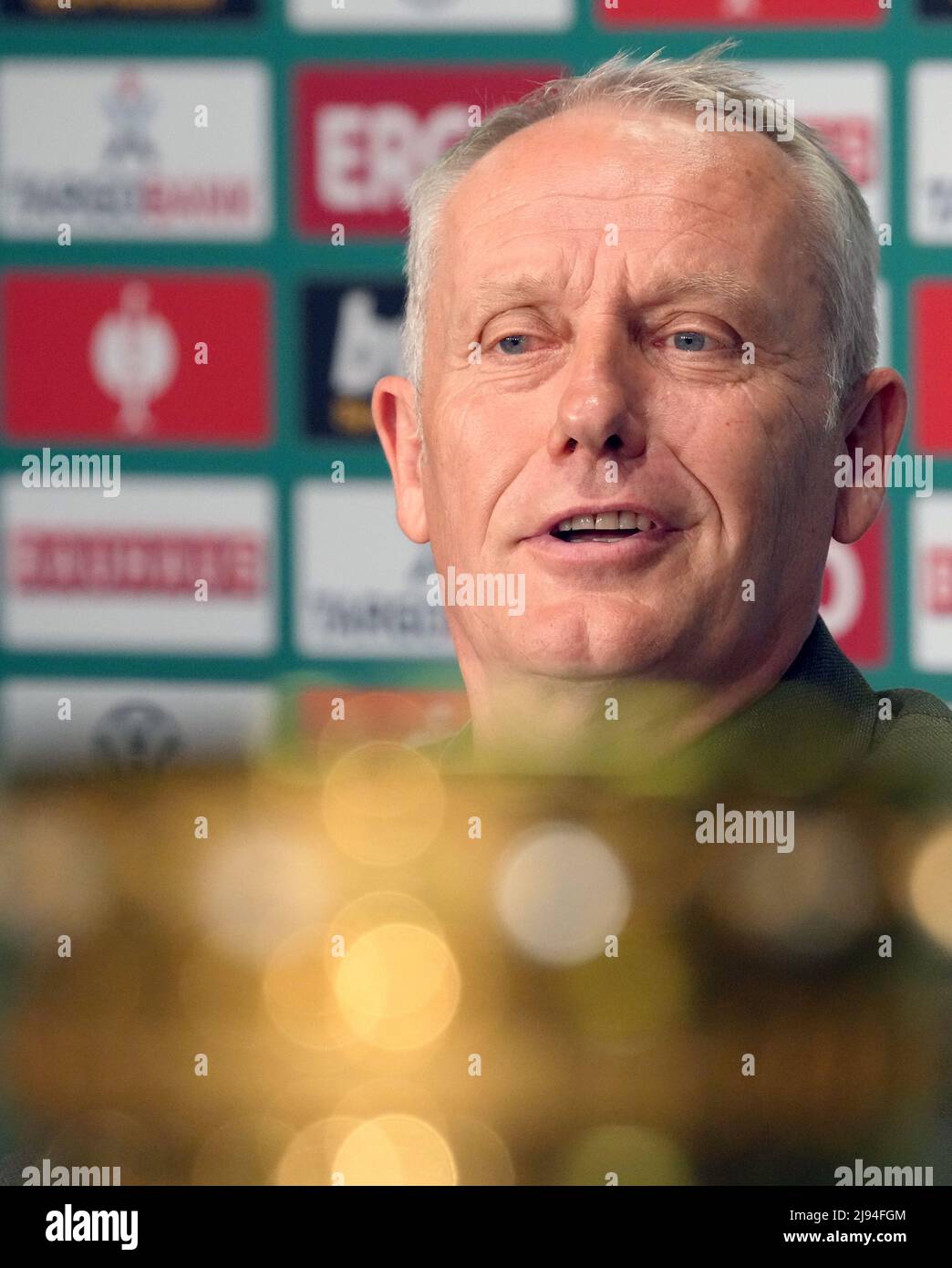 Berlin, Germany. 20th May, 2022. Soccer: DFB Cup, before the final SC ...
