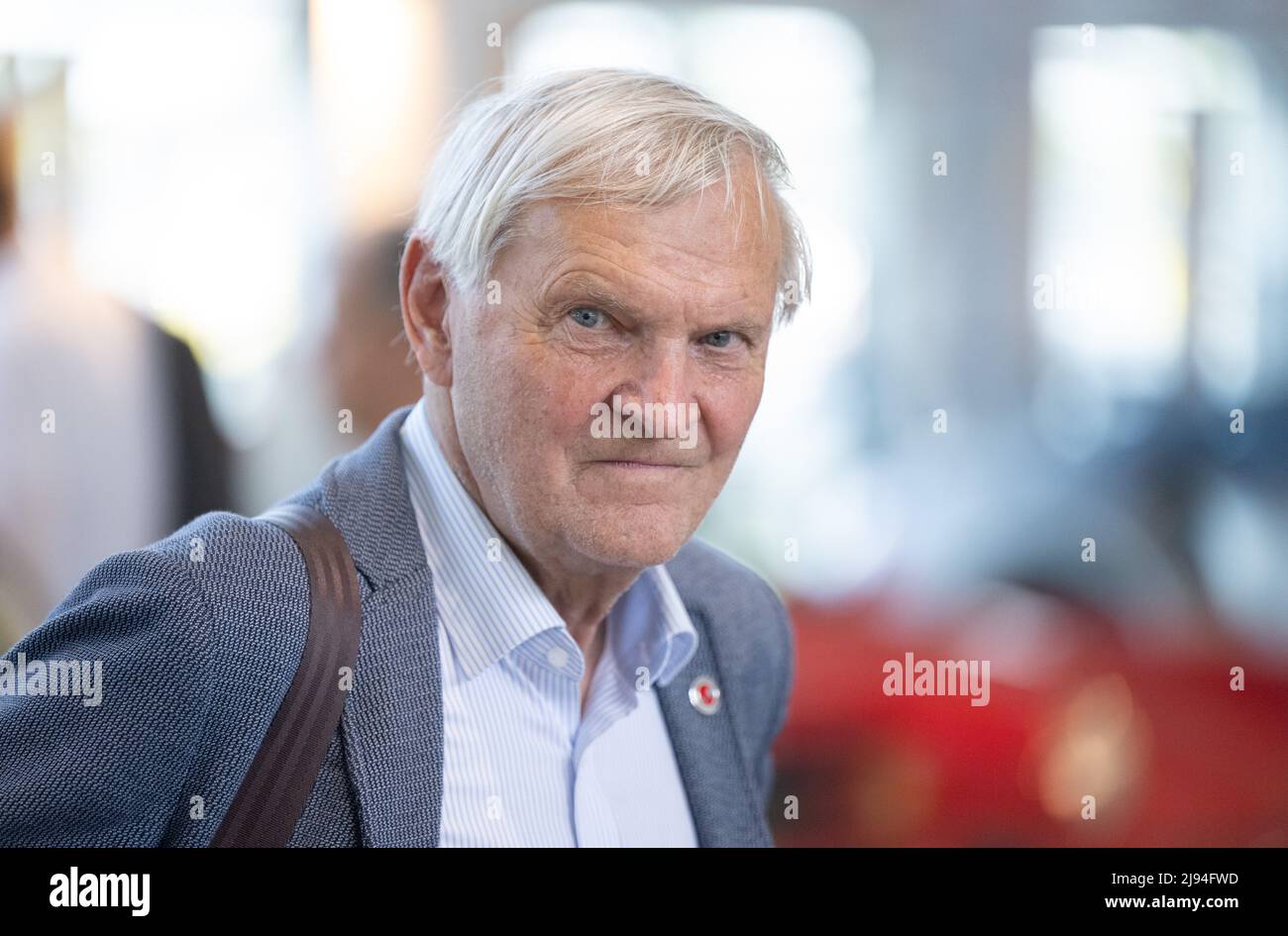 20 May 2022, Baden-Wuerttemberg, Böblingen: Astronaut Ernst Messerschmid, photographed during a ...