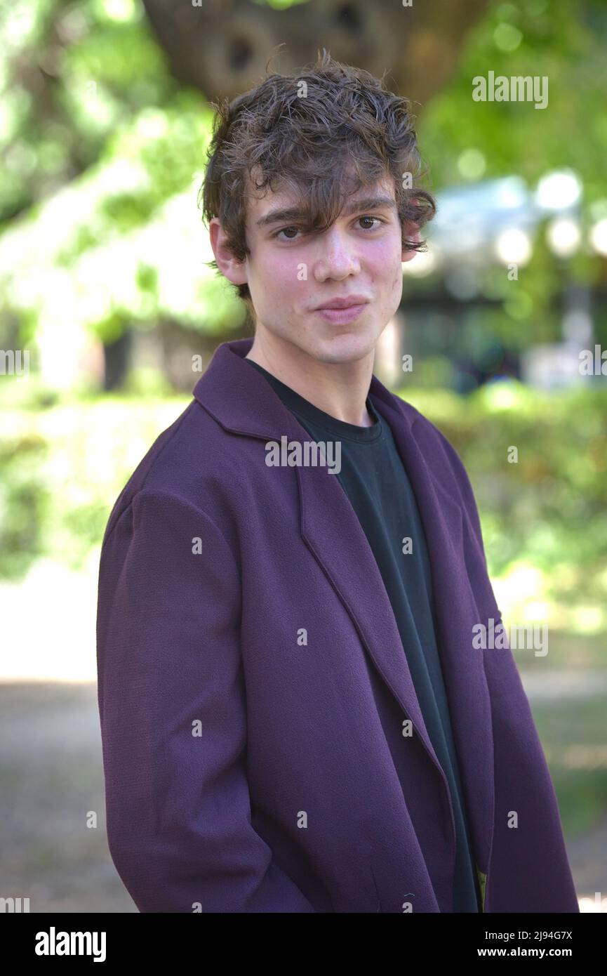 Roma, Italien. 12th May, 2022. Simone Di Scioscio attends the Photocall ...