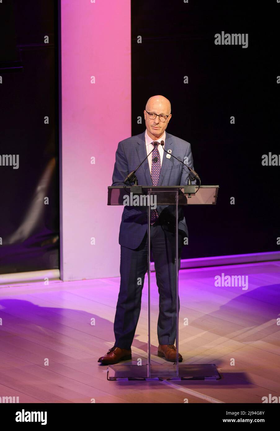 The Times Center, New York, USA, May 11, 2022 - Maher Nasser United ...