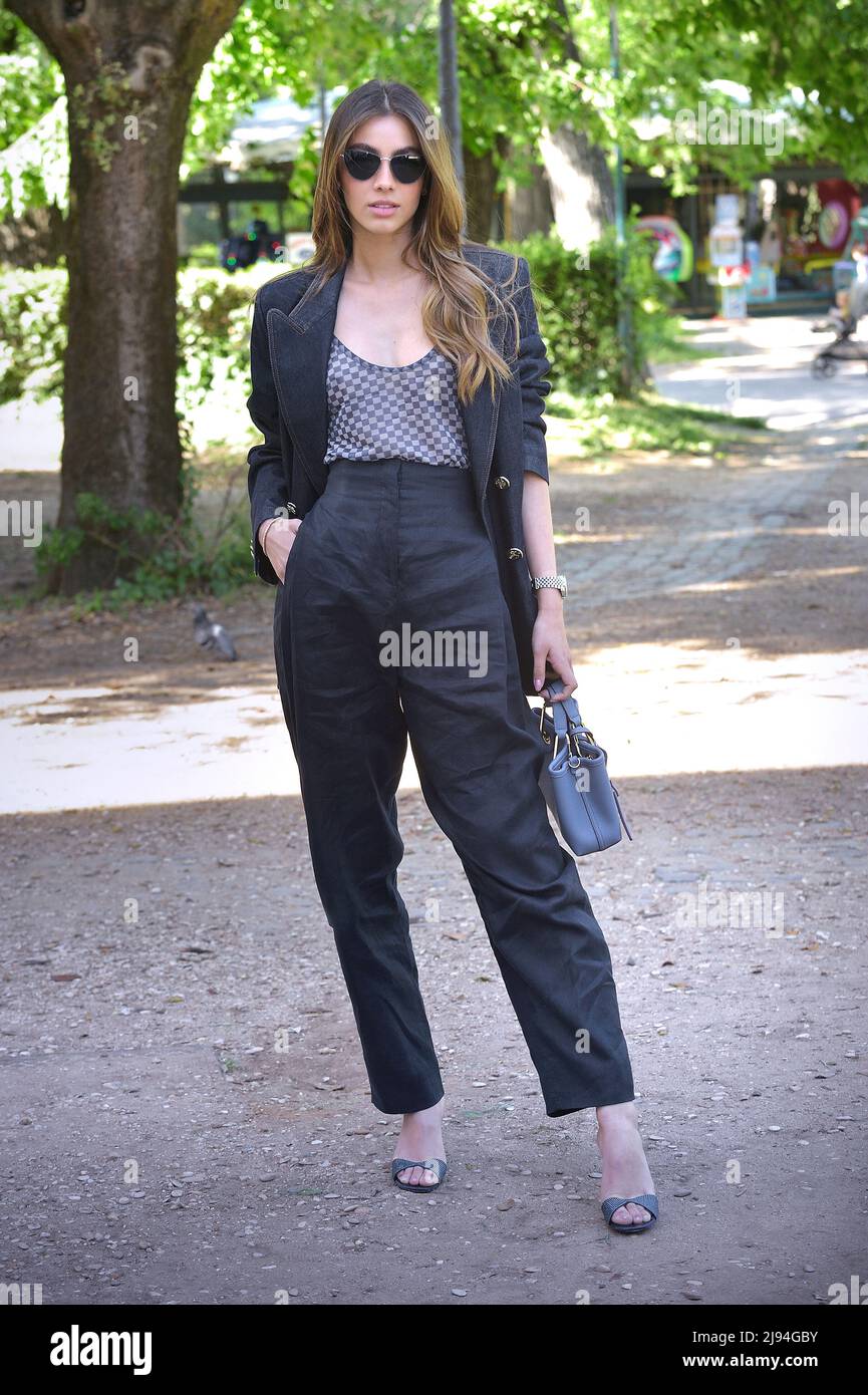 Roma, Italien. 12th May, 2022. Elisa Visari attends the Photocall of ...