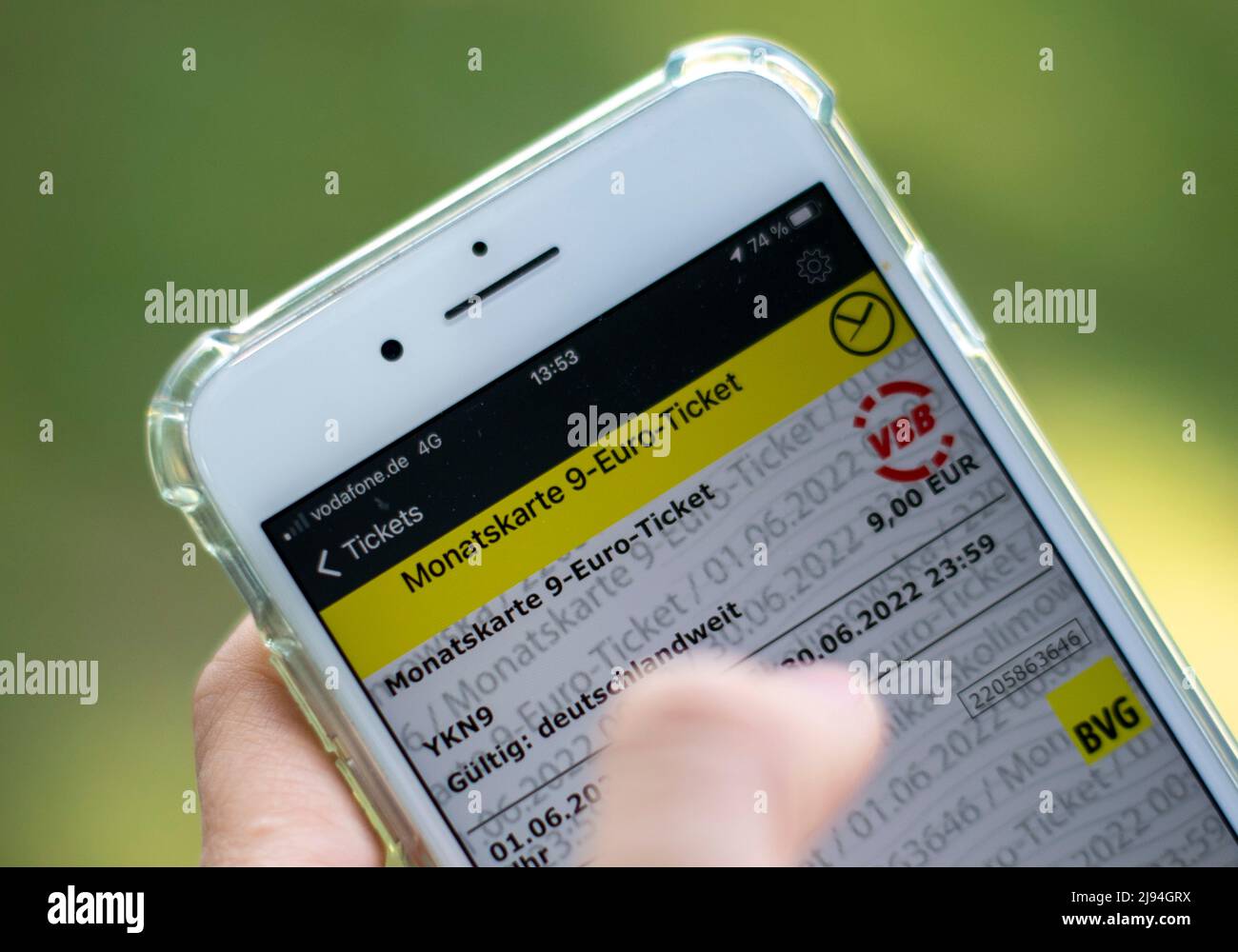 Bvg app hi-res stock photography and images - Alamy