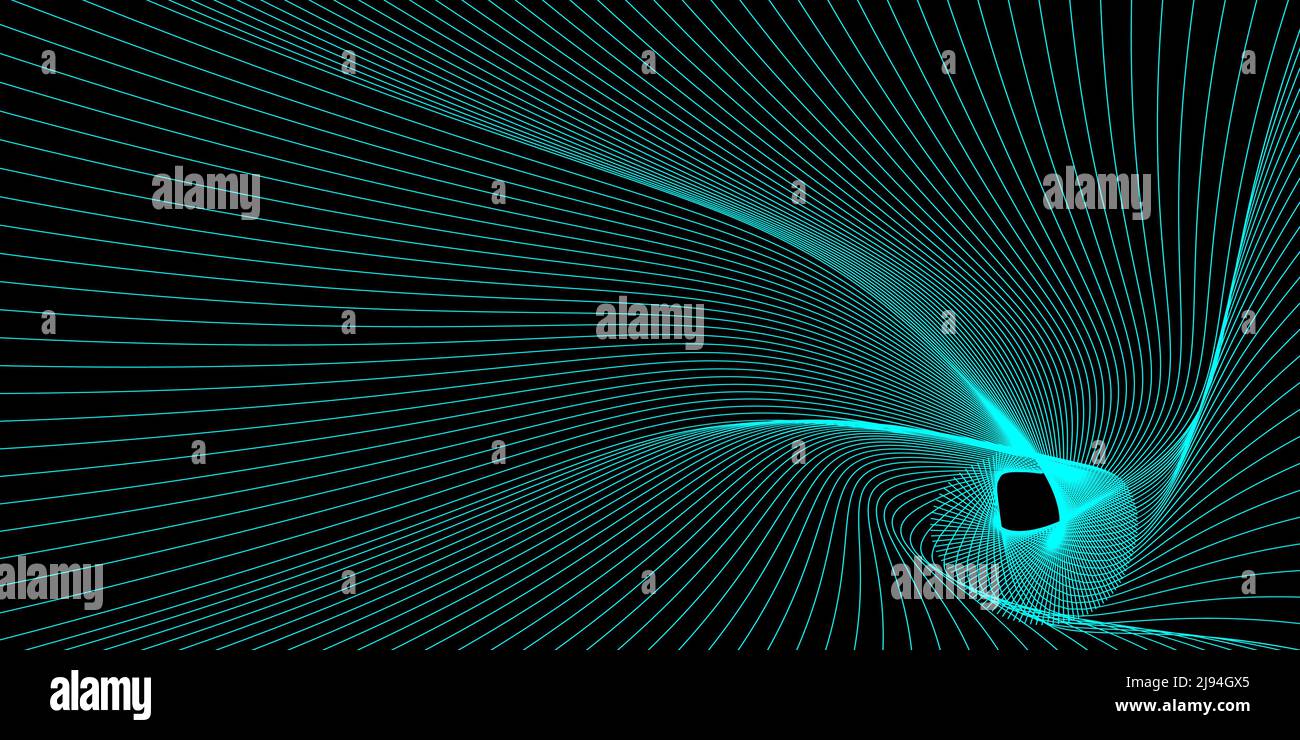Modern abstract waves or wire background using as header or backgrop ...