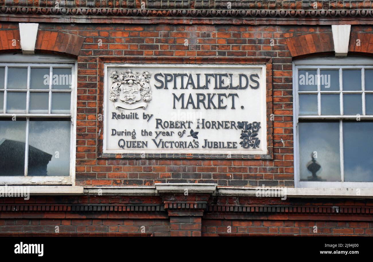 Victorian spitalfields market hi-res stock photography and images - Alamy