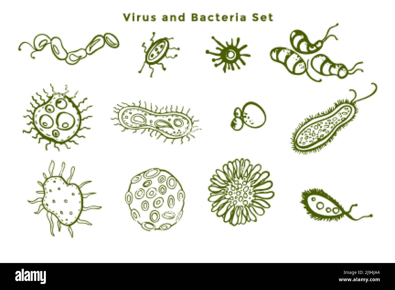 Microscopic germs hi-res stock photography and images - Alamy