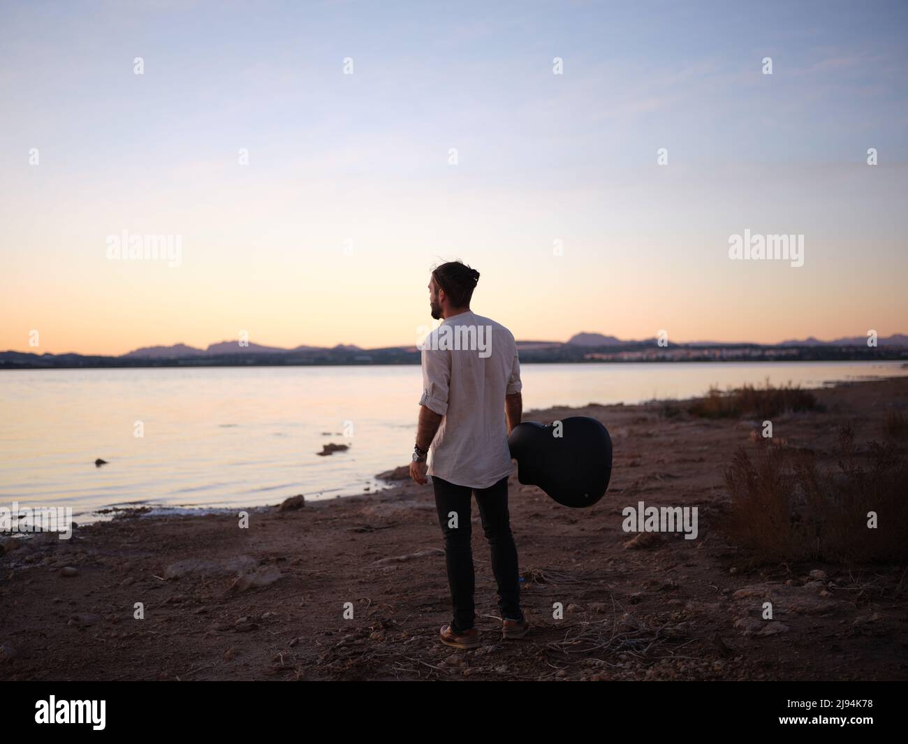 Man gazing hi-res stock photography and images - Alamy