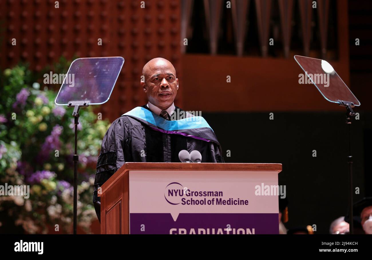 Alice Tully Hall, New York, USA, May 18, 2022 - New York City Mayor ...