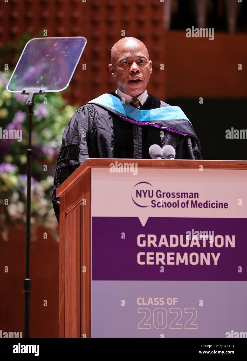 Alice Tully Hall, New York, USA, May 18, 2022 - New York City Mayor ...