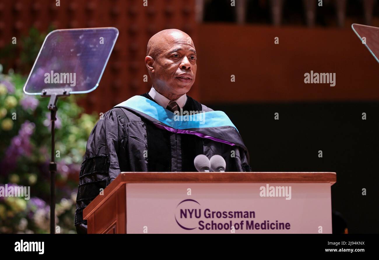 Alice Tully Hall, New York, USA, May 18, 2022 - New York City Mayor ...